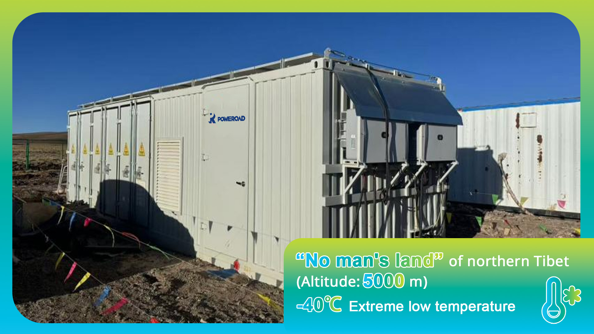 1MW / 2.15MWh, FLEX 215 inside - Poweroad Renewable Energy Co., Ltd.