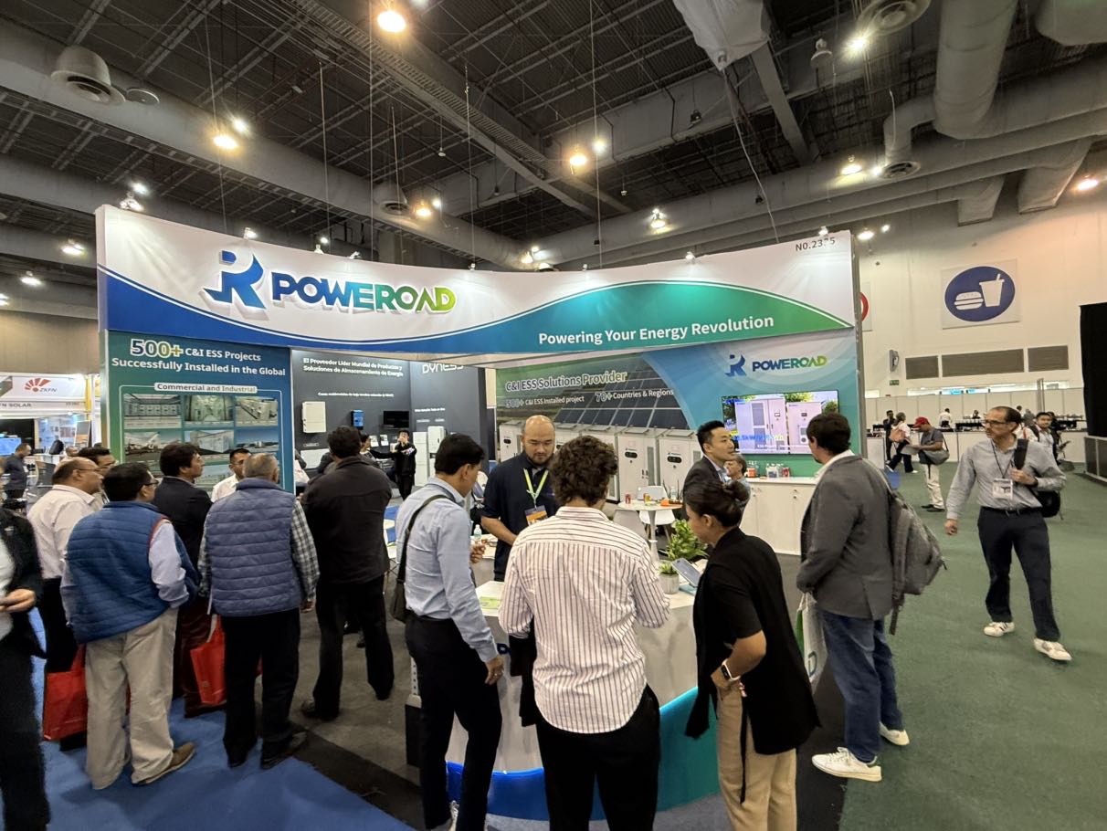 POWEROAD Showcased Smart Energy Storage Solutions at Intersolar Mexico 2025